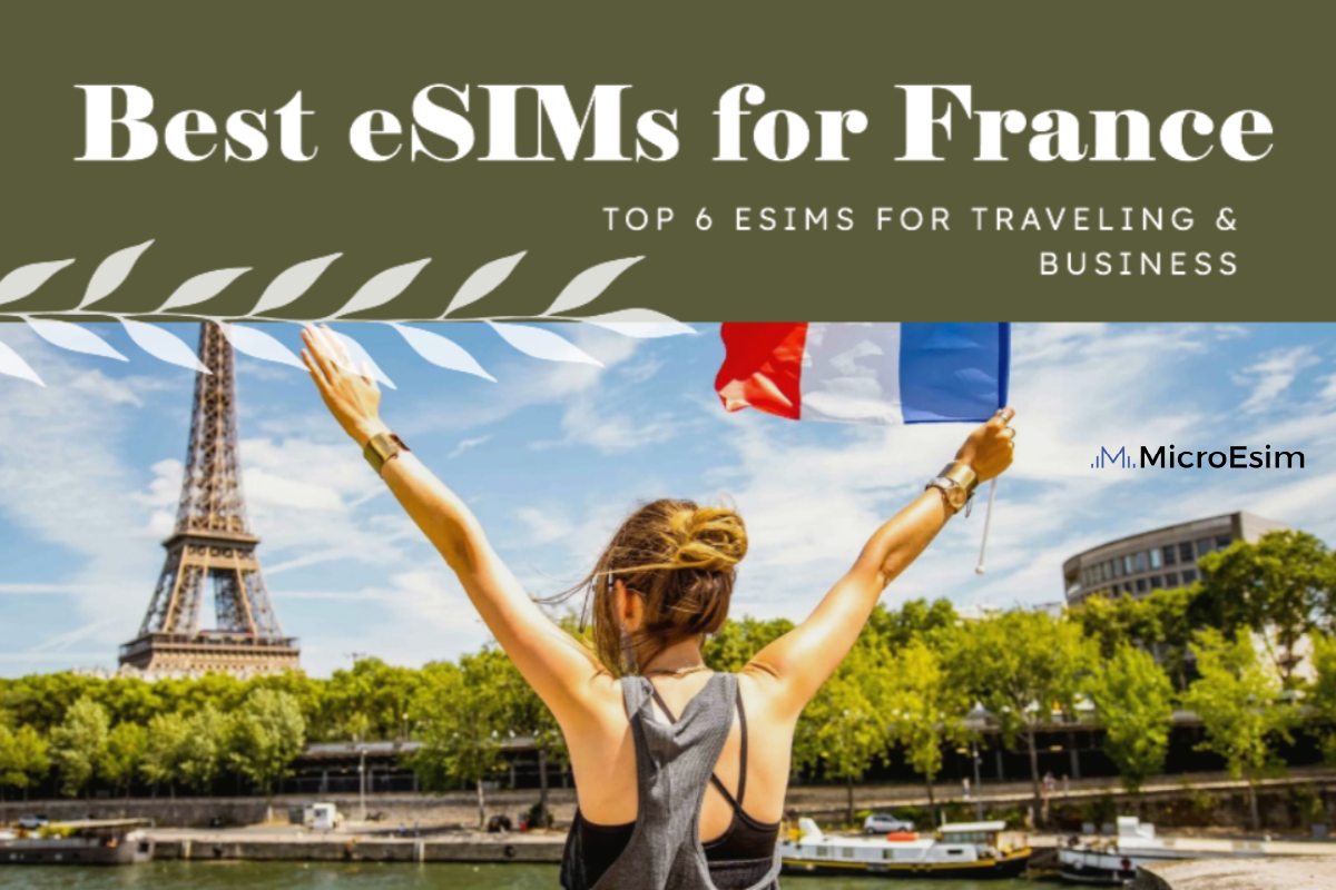 Top 6 Best eSIMs for France [Traveling & Business] – MicroEsim
