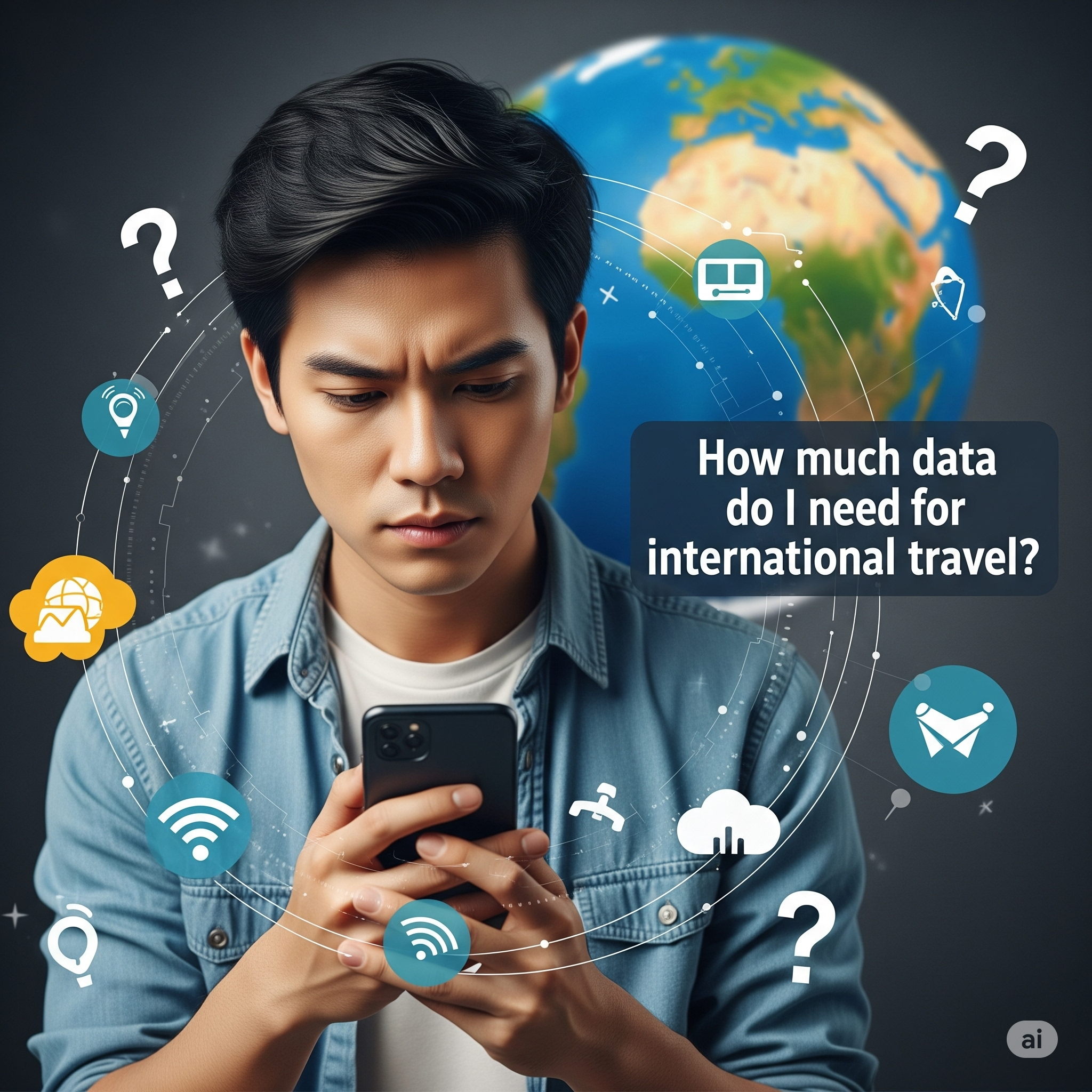 How much data do I need for international travel? – MicroEsim