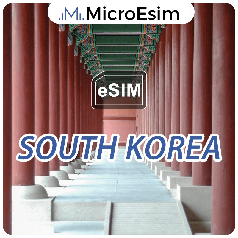 South Korea eSIM | Just $1.49 for 500MB 5G Data | Microesim – MicroEsim