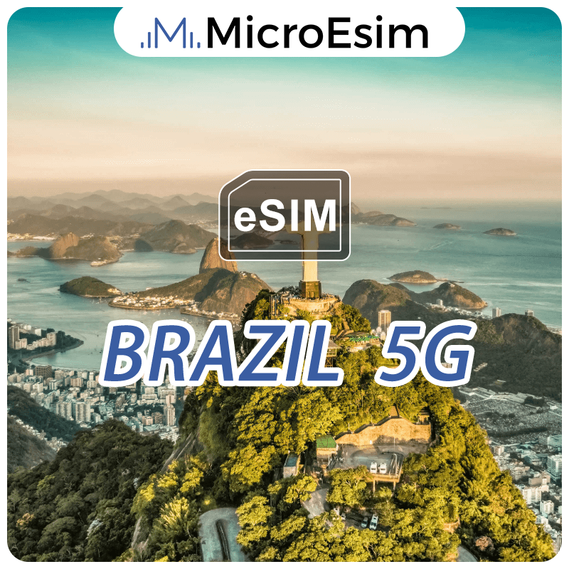 Brazil eSIM 5G - Affordable Data Plans from $2.06 | MicroEsim