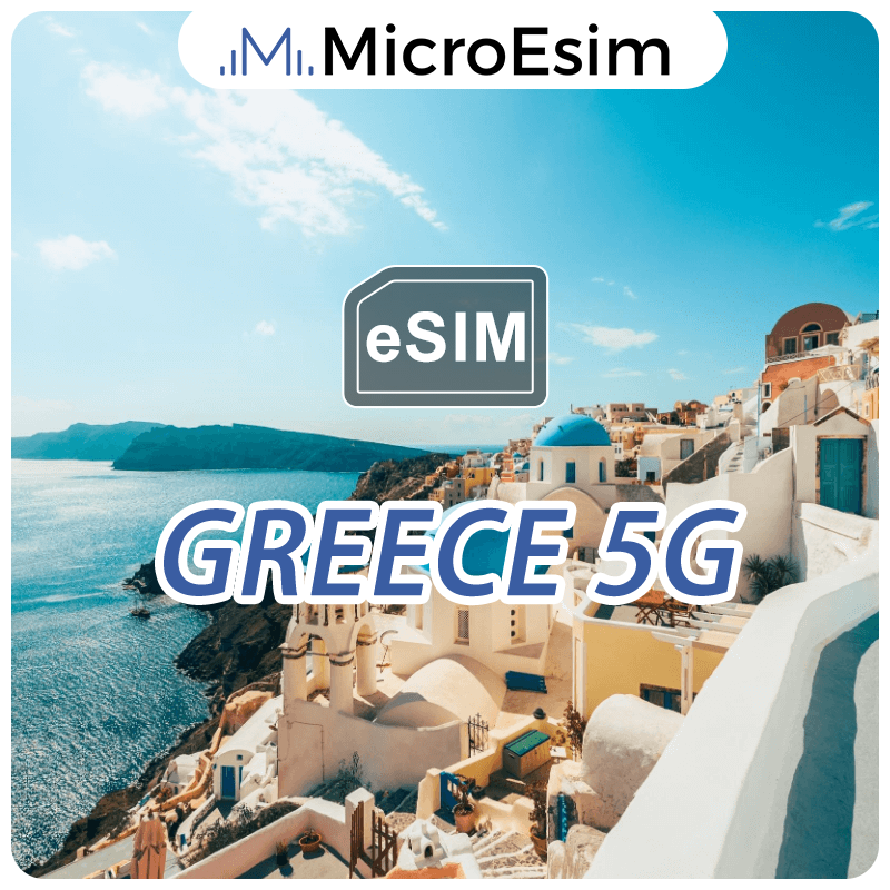 Greece eSIM card prepaid online,Unlimited data plans for tourists – MicroEsim