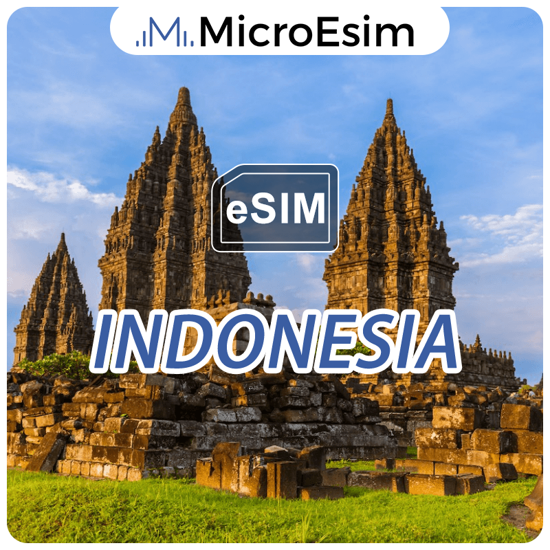 Indonesia eSIM for Travel | Unlimited Phone Data Plan for Traveler – MicroEsim