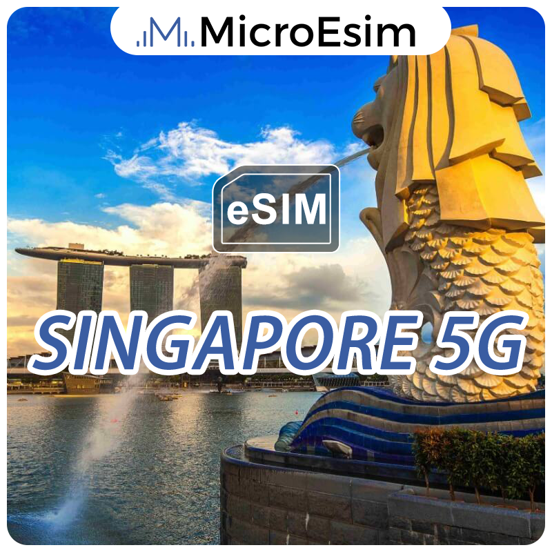 Singapore eSIM for Travel | Unlimited Phone Data Plan for Traveler – MicroEsim