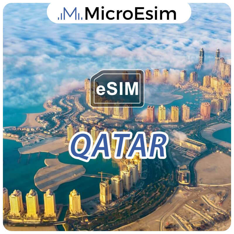 Qatar eSIM for Travel | Unlimited Phone Data Plans for Travellers – MicroEsim