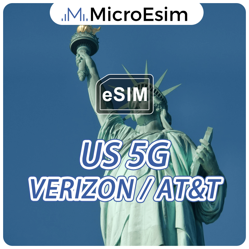 United States eSIM Product, from $3.0 USD – MicroEsim